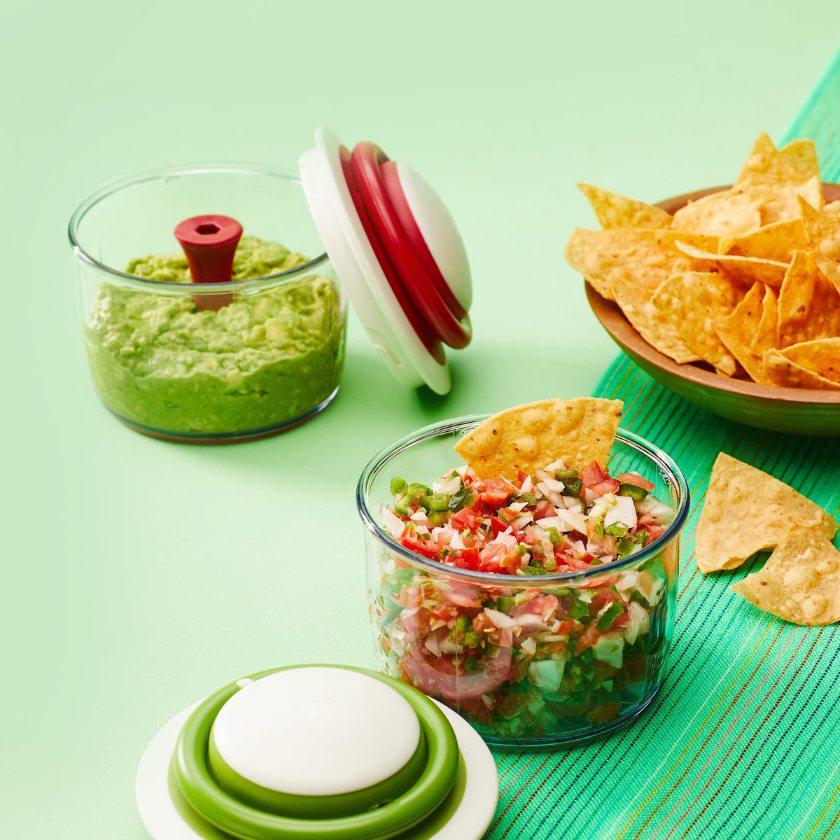 VeggiChop Hand-Powered Food Processor