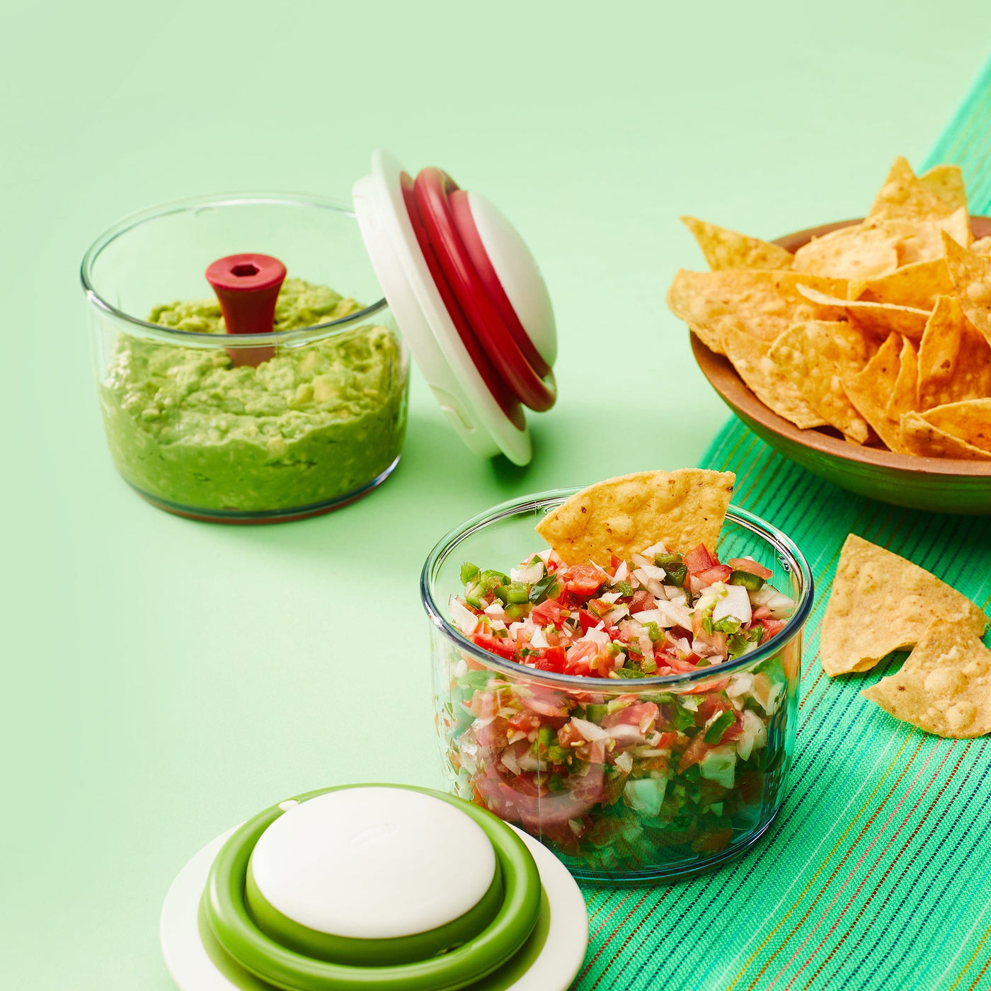 VeggiChop Hand-Powered Food Processor